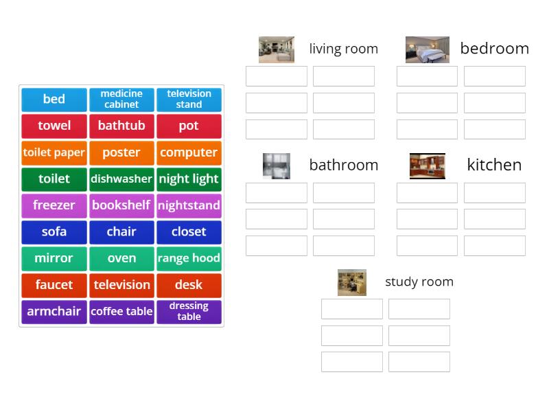 UNİT 2 - MY ENVİRONMENT - Group sort