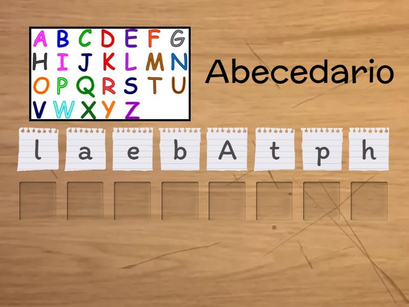 Movers Voc. School (part 1) - Anagram