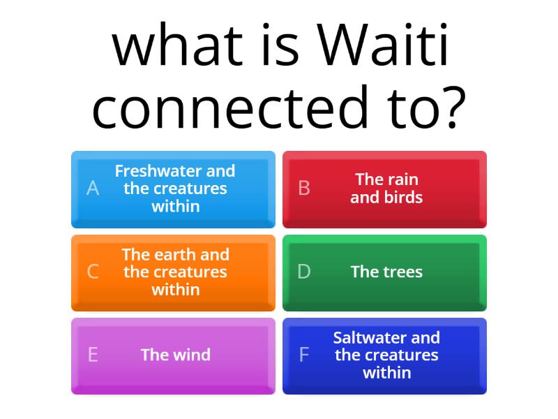 Waiti - Quiz