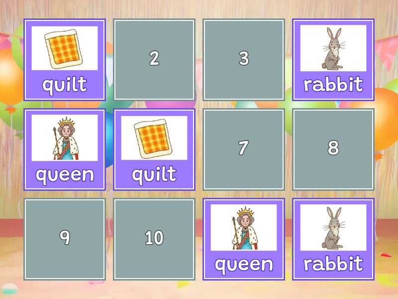 Cool ABC QRS - Matching pairs