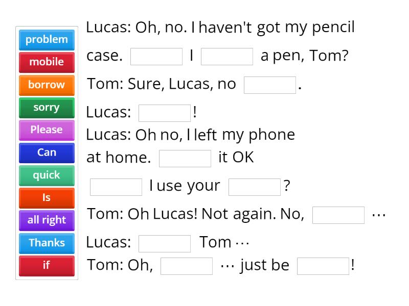 GG2 6.4 Asking for Permission - Missing word
