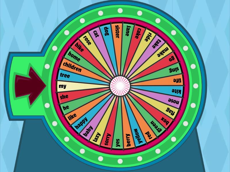 make a phrase - Spin the wheel