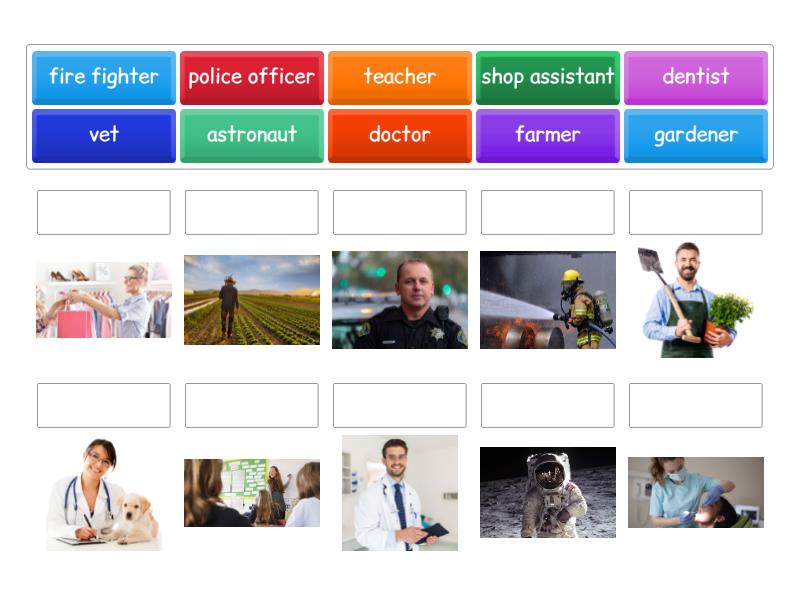 SM Starter unit 6 Jobs - Match up