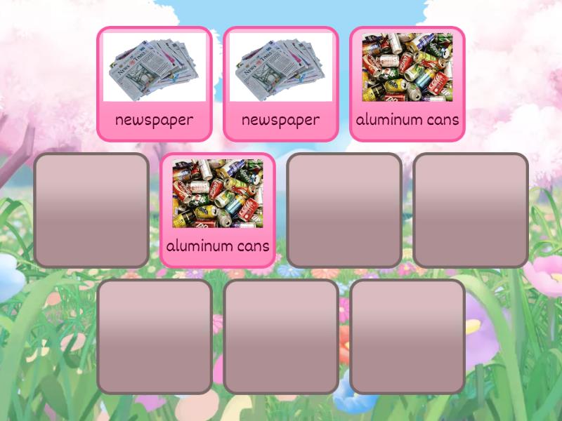 Recycle - Matching pairs