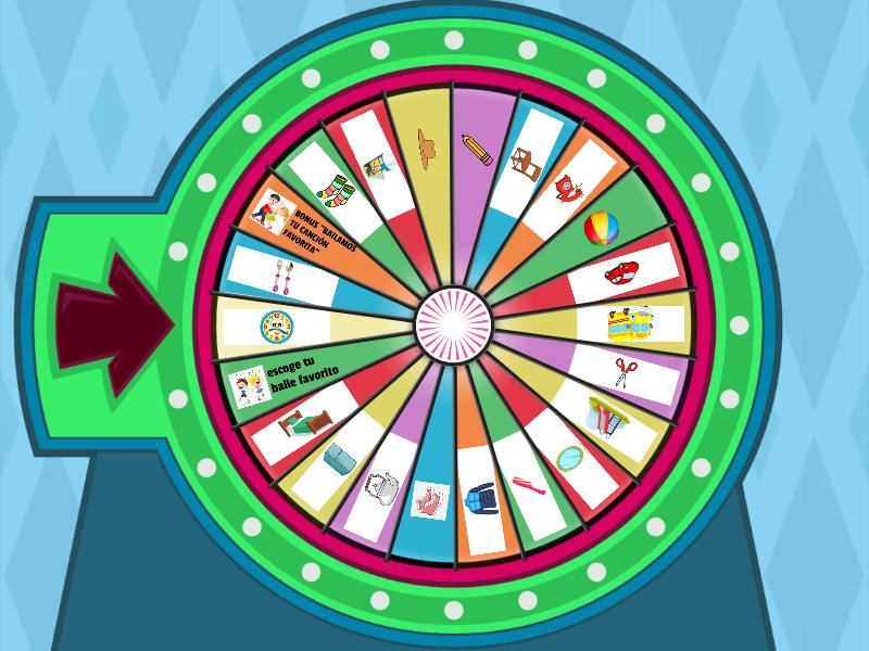 RULETA DE OBJETOS - Spin the wheel