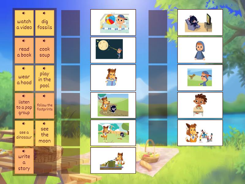 Alphaboat ep 2. 2 collocations - Match up