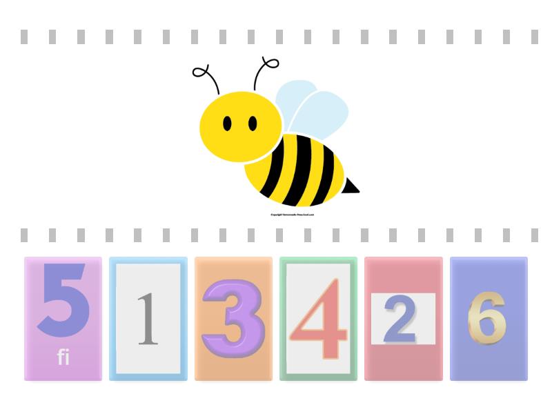 Counting 1-6 - Cada oveja con su pareja