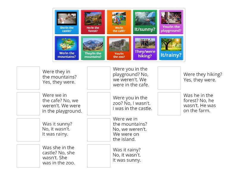 U6 lesson 5 - Match up