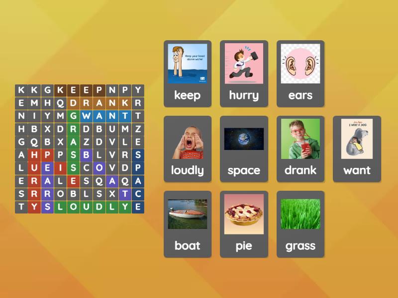 PYP ESP W6L5 Spelling - Wordsearch