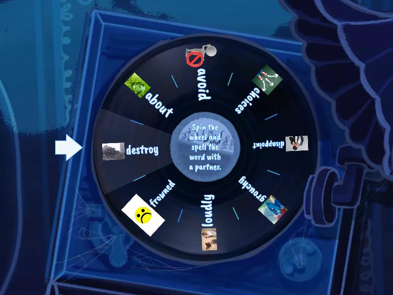 Spelling /ou/ and /oi/ - Random wheel