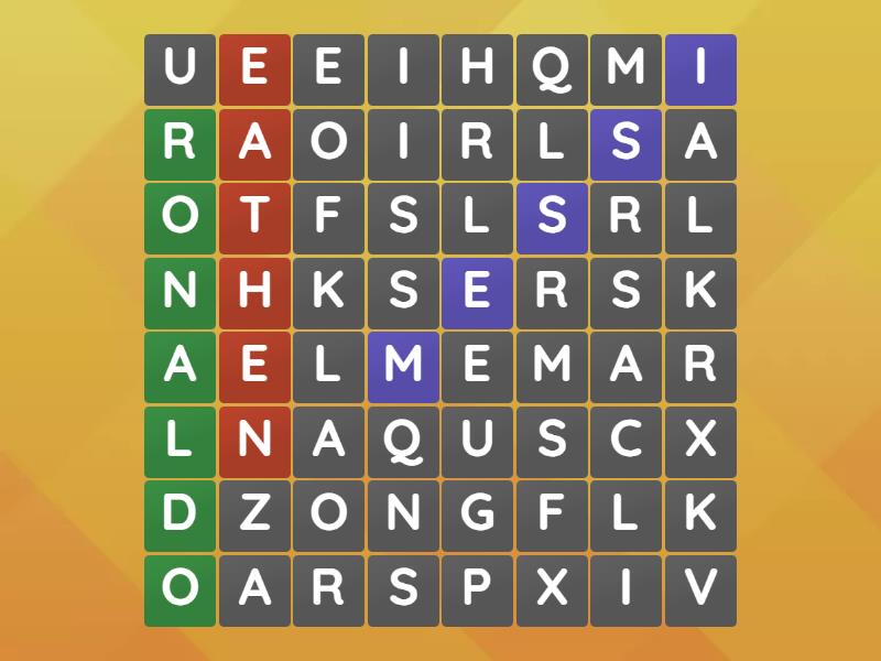 eathen - Wordsearch
