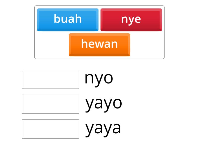 apa itu apel? - Match up