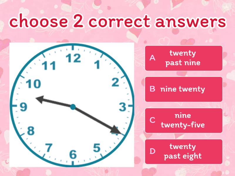 Time_intermediate - Quiz