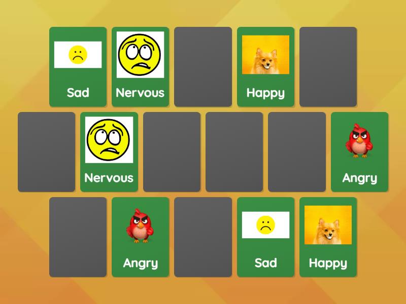 Emotions Match - Matching pairs