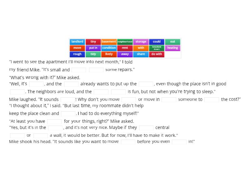 revision city - Complete the sentence