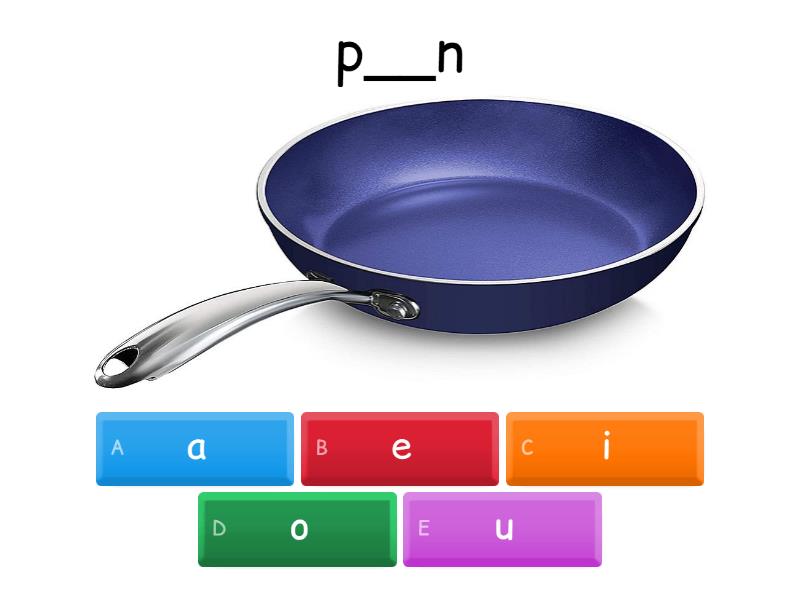 Short vowels a / e / i / o / u - Quiz