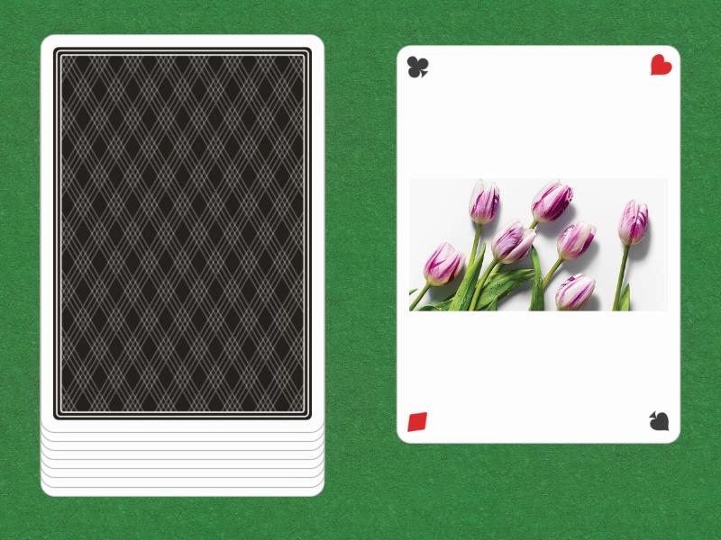 Greek flower names - Speaking cards