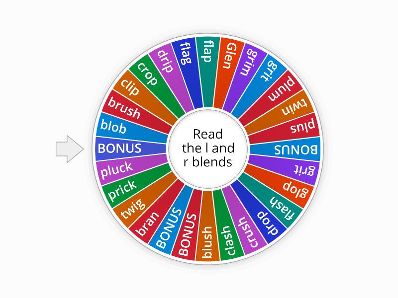 Camille Read Beginning Blends - Random wheel