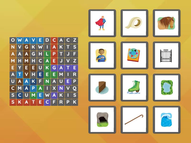 Unit 1 Cross - Wordsearch