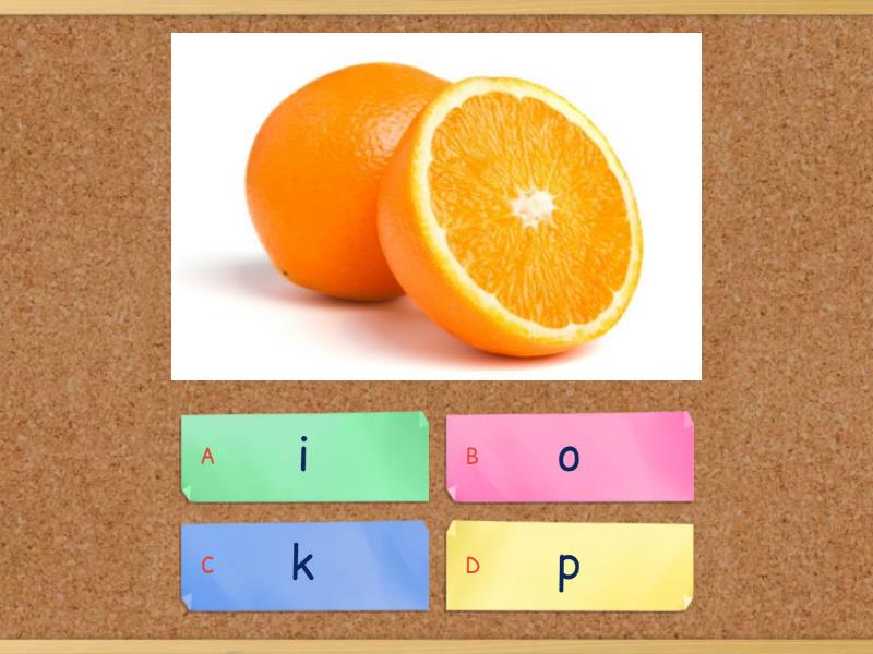 Beginning Sound - Board No.1 (b) - Quiz