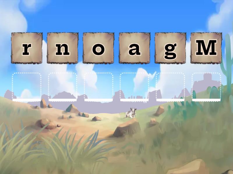 Horse Breeds - Anagram