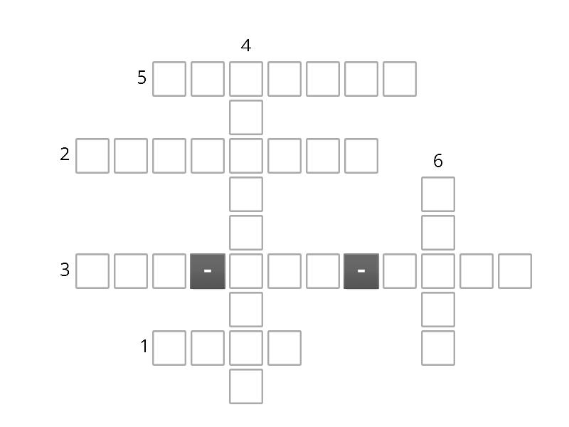 Fashion vocabulary - Crossword