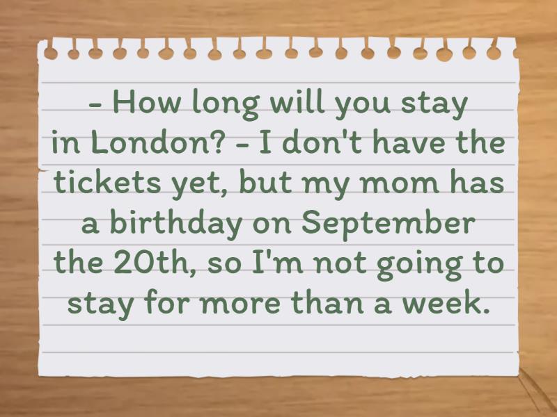 future - Flash cards