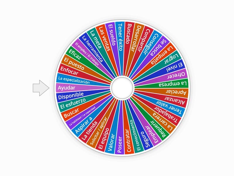 U1.1 Bingo Spinner - Spin the wheel
