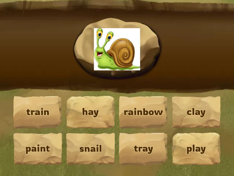 CK Phonics-34 Long A Patterns - Find the match