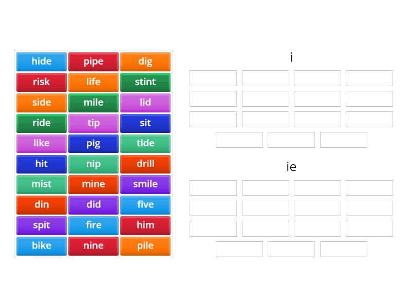 ie-i sorting - Group sort