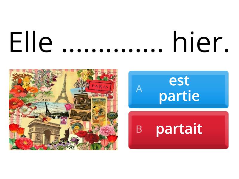 Le Passé composé ou l'Imparfait? - Quiz