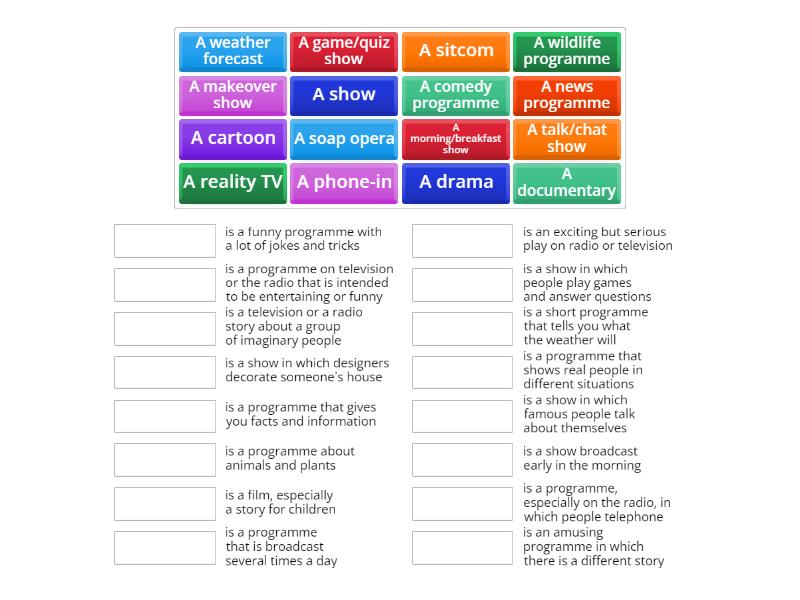 Television and radio programmes Nesvit 9 - Match up