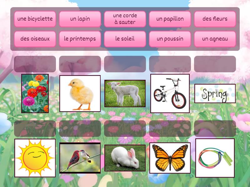Le printemps (Spring) - Match up
