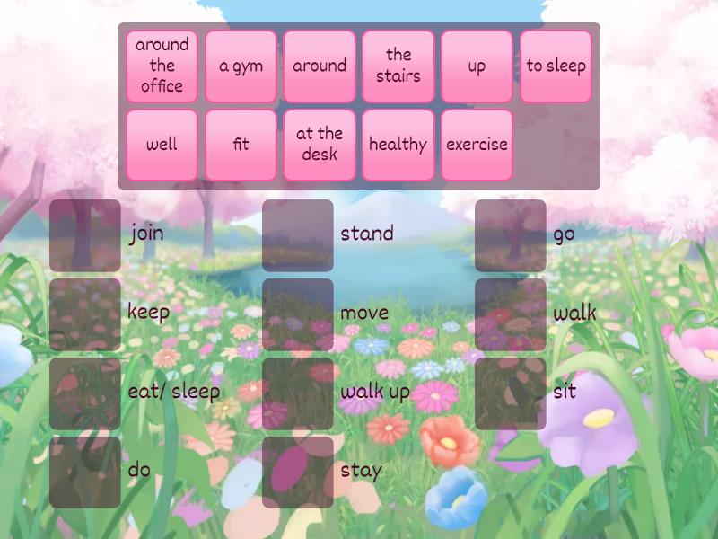 Roadmap A2 Unit 9a Vocabulary - Une las parejas