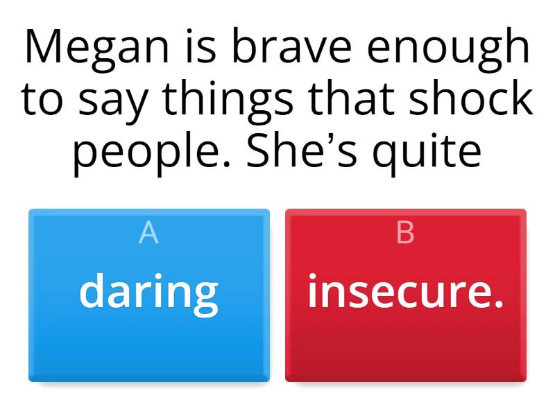 Focus 4, Unit 2 - Quiz