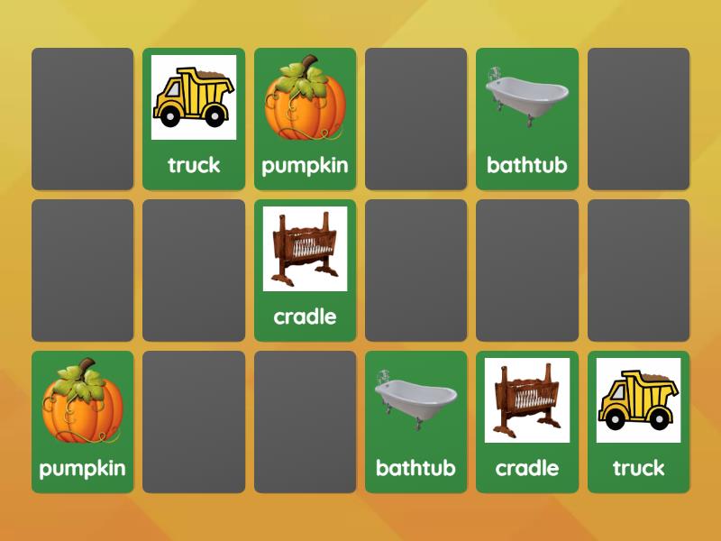 The Giant Pumpkin - Matching pairs