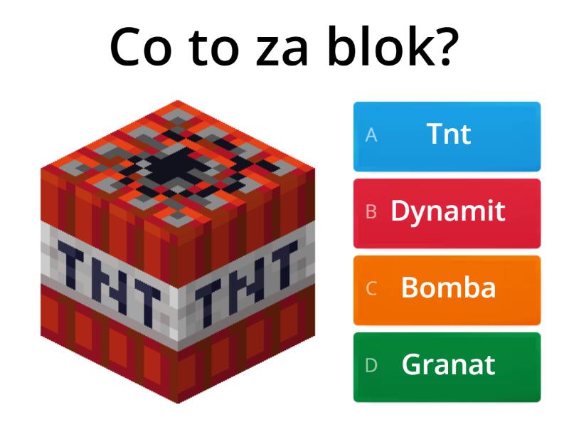 jaki to blok? Minecraft - Quiz
