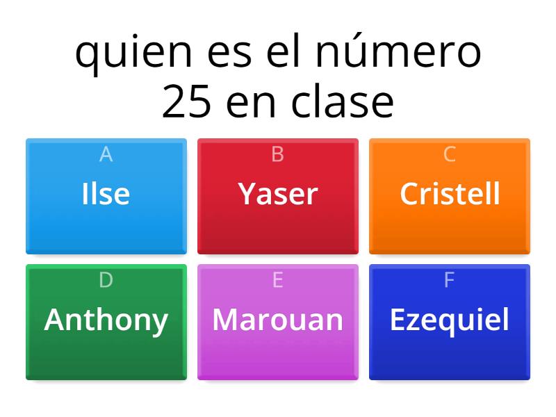 Clase - Quiz
