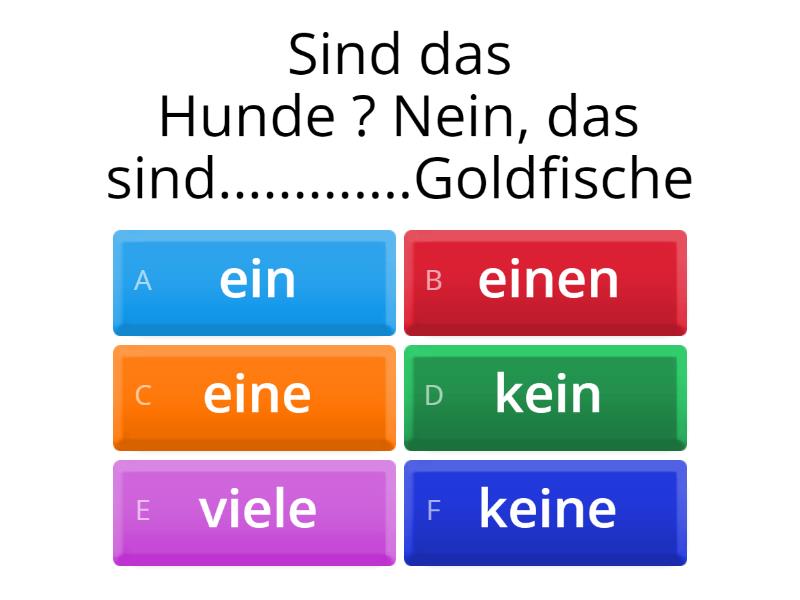 jaustiere (ja x nein ) - Quiz