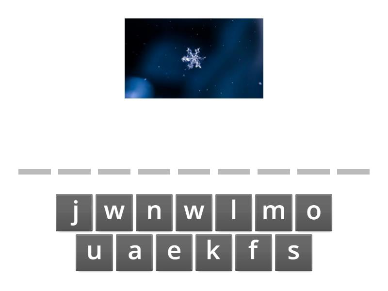 Weather spelling - Spell the word