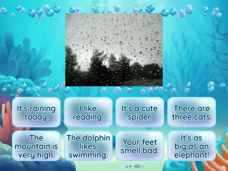 Reading Skills - match the sentence to the correct picture - Cada oveja ...