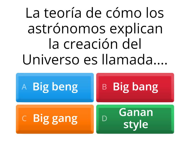 El universo - Quiz