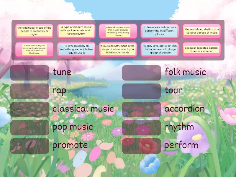 AS 5 Unit 7 Music - Match up