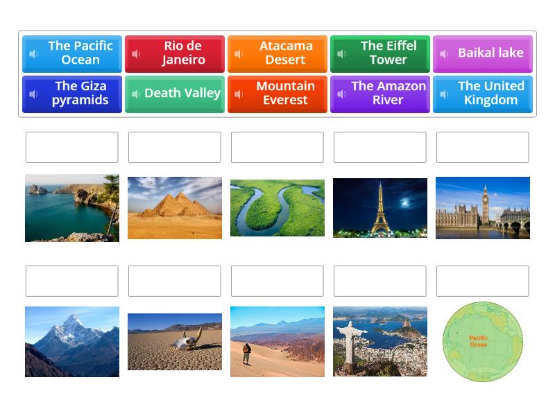 Geography - Match up