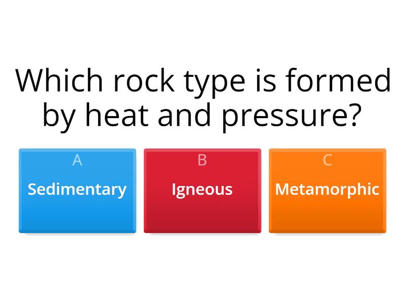 Igneous rocks - Quiz