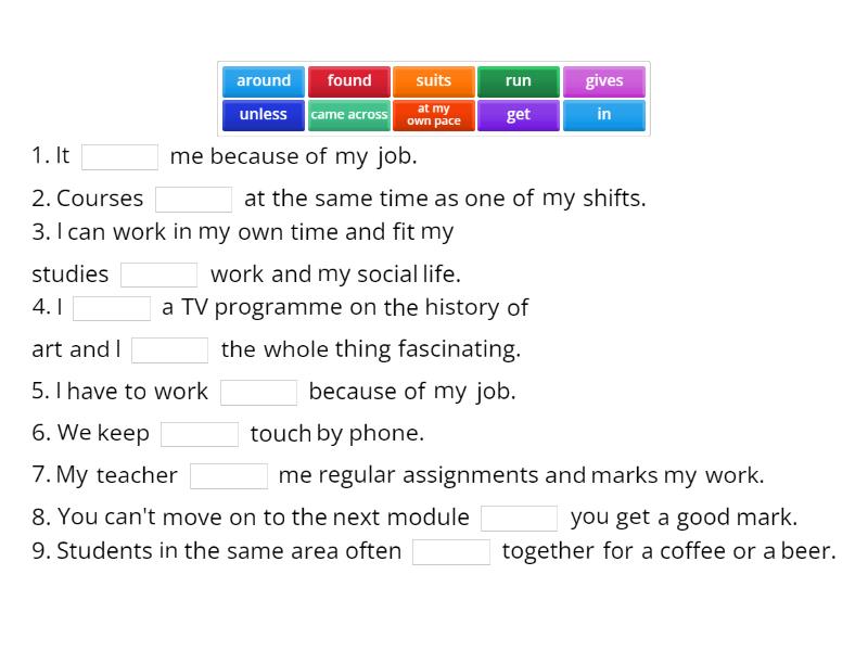 complete sentenses - Complete the sentence