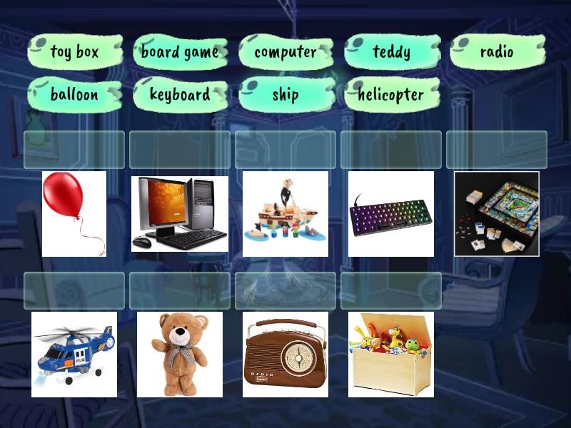 Power up 1 unit 5 toys - Match up