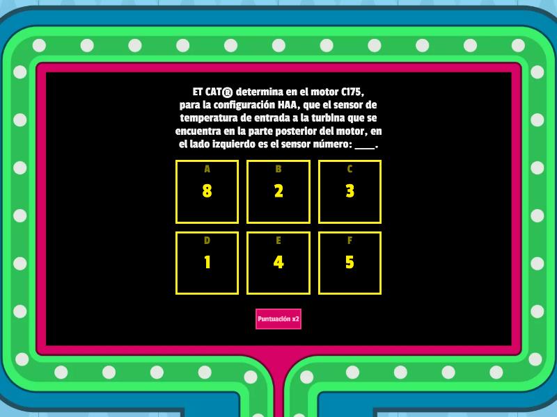 S1.1 - Intake/Exhaust System C175 Engine - Gameshow quiz