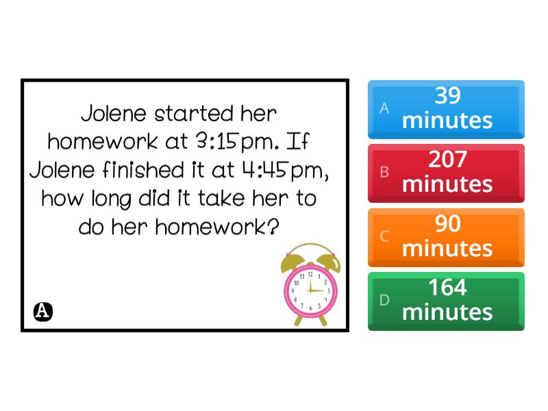 Elapsed Time - Quiz