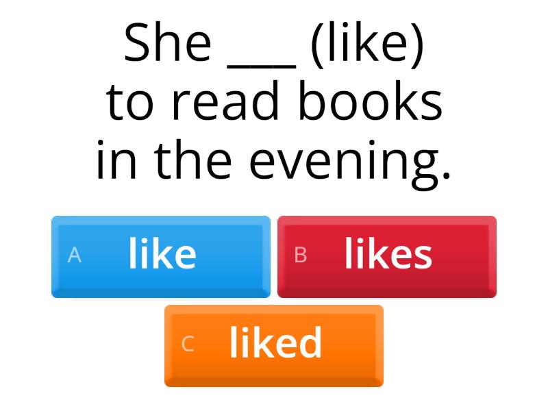 Simple Present vs Simple Past - Quiz